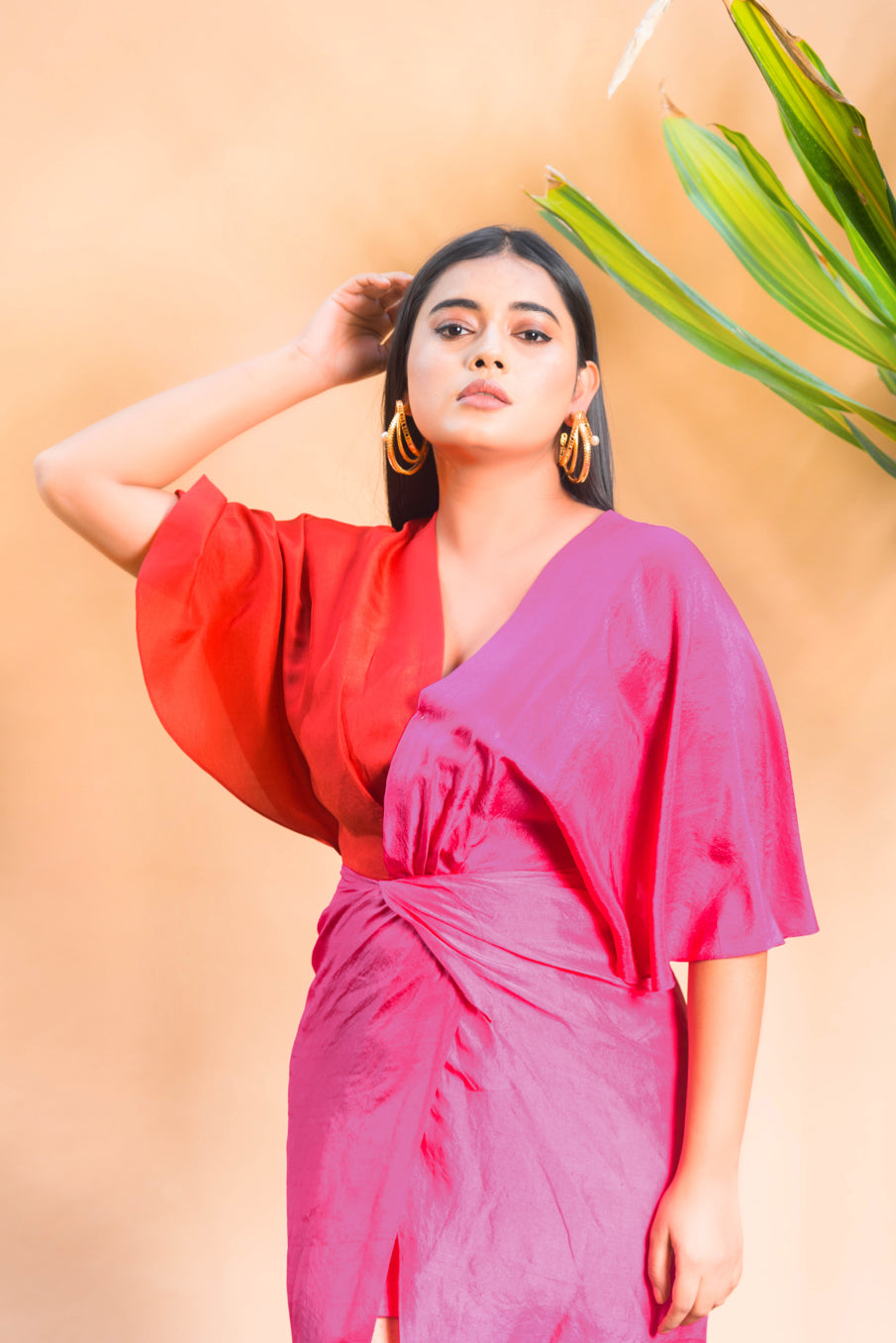 3 Color Eclectic Dress – divyajainstudio